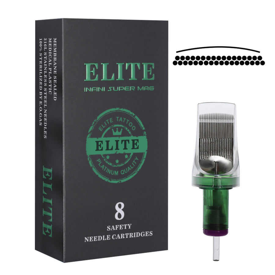 ELITE INFINI Tattoo Cartridges | Precision & Smooth Ink Flow – ELITE TATTOO