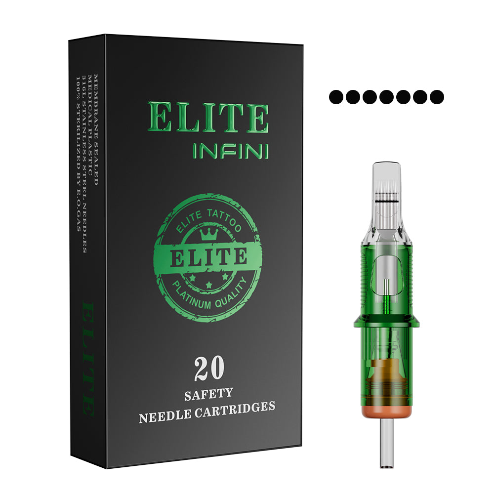 ELITE INFINI Tattoo Needle Cartridges -Flat – ELITE TATTOO